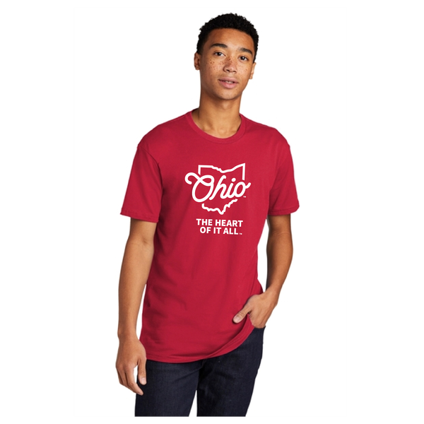 Ohio the Heart of it All T-Shirt – Statehouse Museum Shop